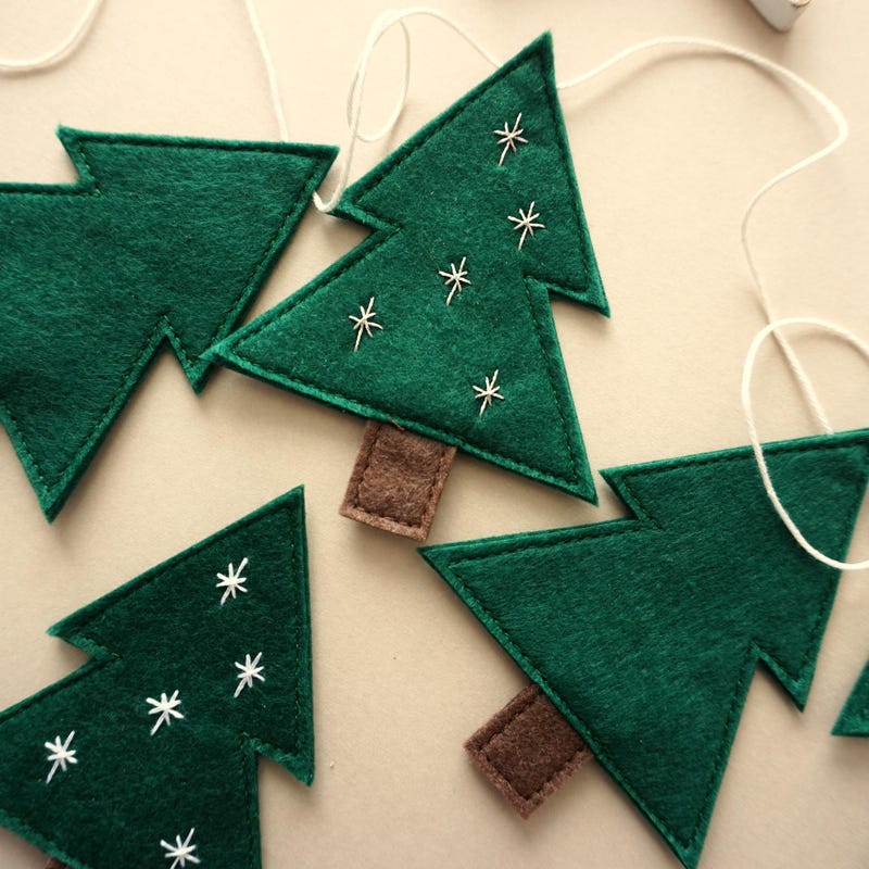Christmas Bunting - Etsy