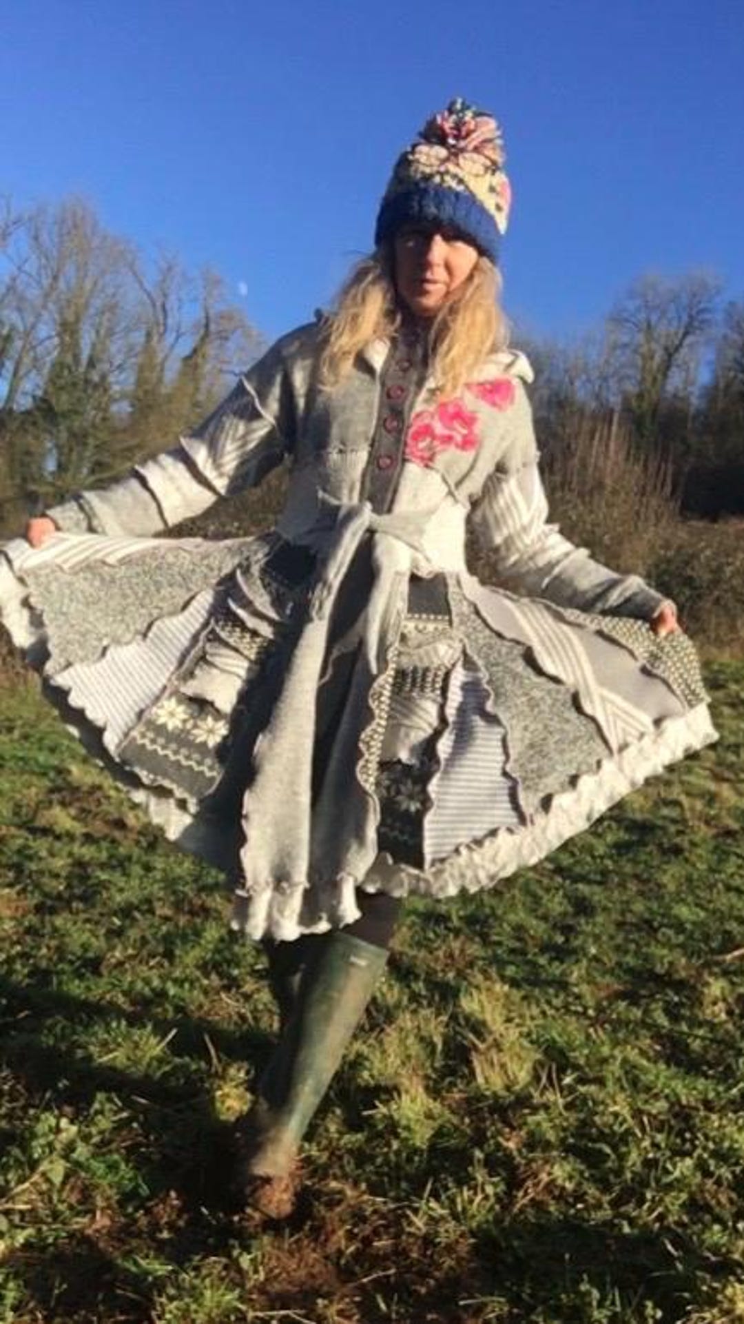 Katwise Inspired Upcycled Coat - Etsy
