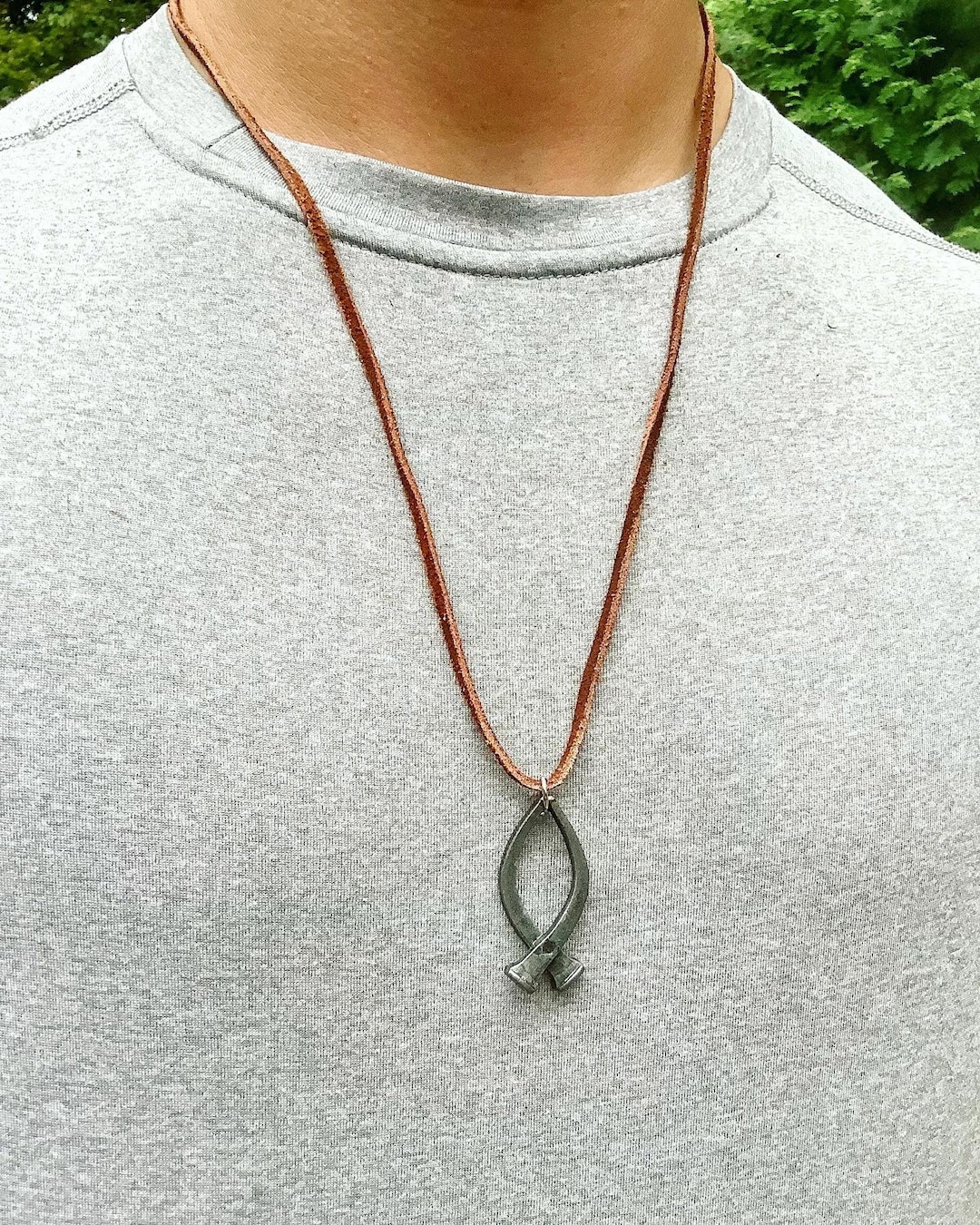 Jesus Fish Necklace - Etsy