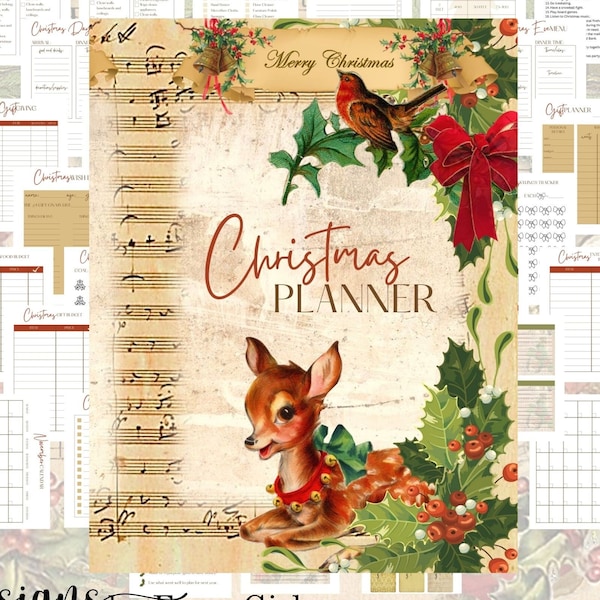 Christmas Planner - Etsy