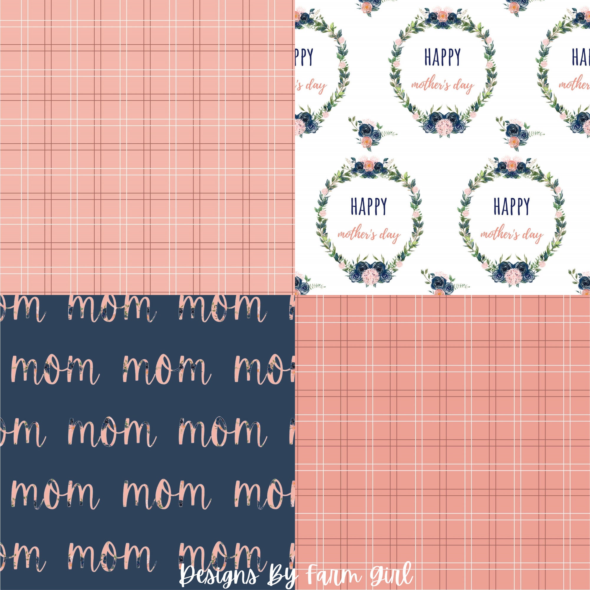 Mothers Day Digital Paper Pack | Mothers Day Background Papers ...