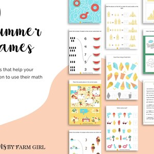 Summer Activities, Summer Printables, Summer Games, Summer Activity ...