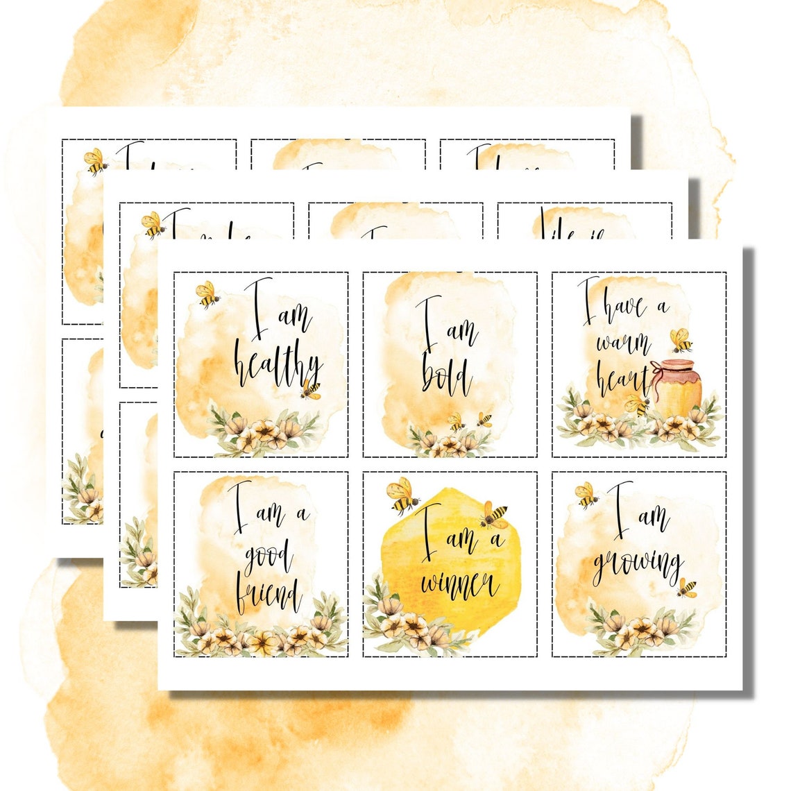 Affirmation Cards, 54 Affirmation Cards for Women, Daily Affirmations ...