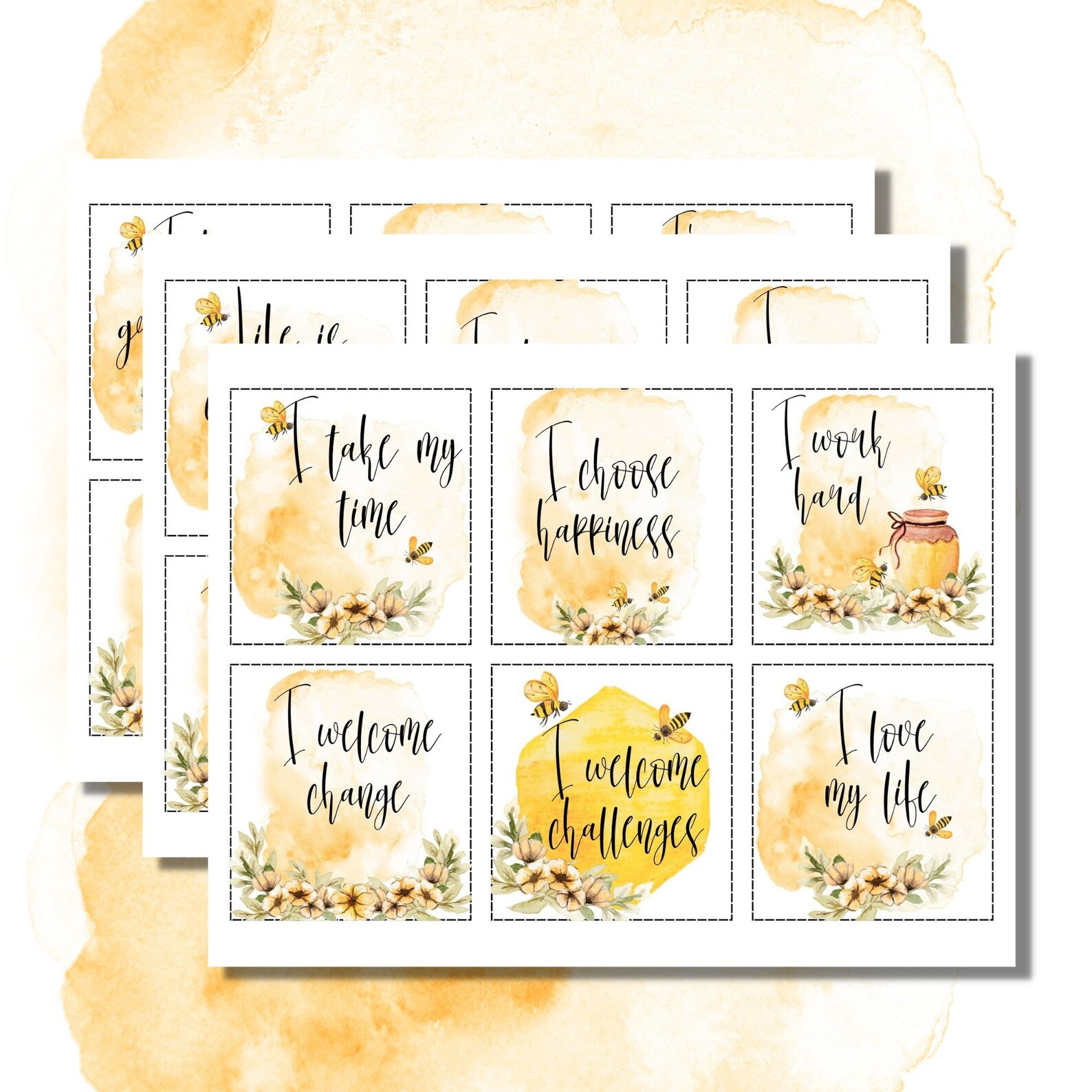 Affirmation Cards, 54 Affirmation Cards for Women, Daily Affirmations ...