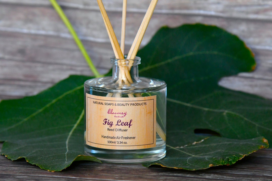 Fig Leaf Reed Diffuser, Ecofriendly Home Scent - Etsy