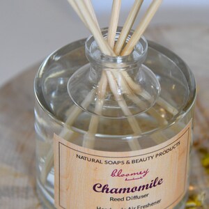 Chamomile Reed Diffuser, Natural Room Diffuser, Eco-friendly Home ...