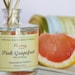 Pink Grapefruit Reed Diffuser, Natural Home Fragrance - Etsy