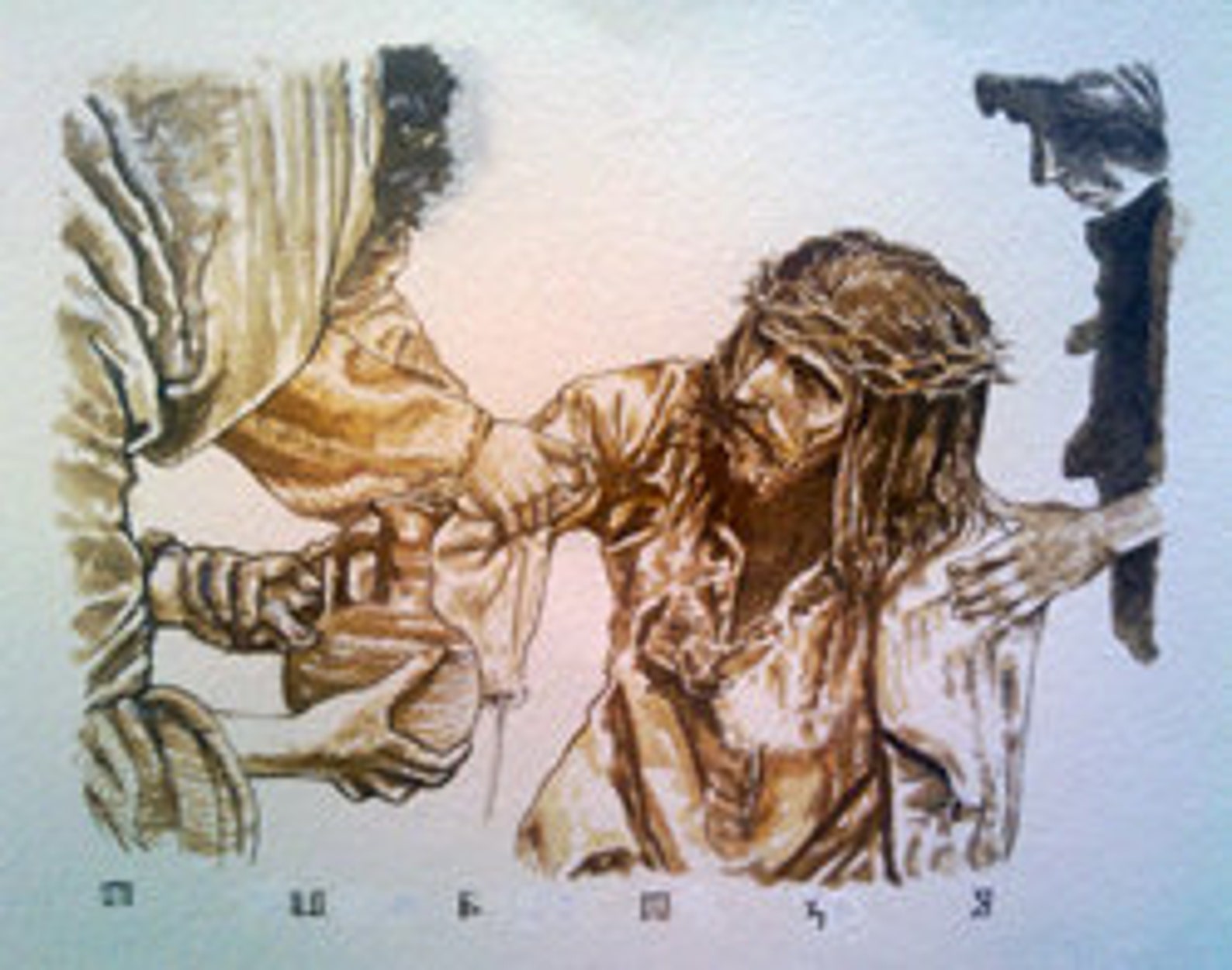 Station Eight Jesus consoles the women of Jerusalem | Etsy