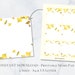 Summer Flowers Printable Stationery Floral Stationary Nature Writing ...