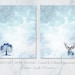 Coral Reef Fish Printable Stationery Watercolor Ocean Stationary Summer ...