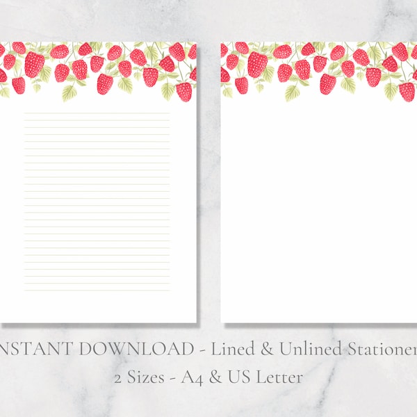 Fruit Stationery - Etsy