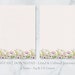 Dragonfly Floral Watercolor Printable Stationery Poppy Stationary ...