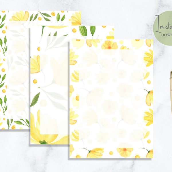 Pretty Writing Paper (You'll Love) - Etsy