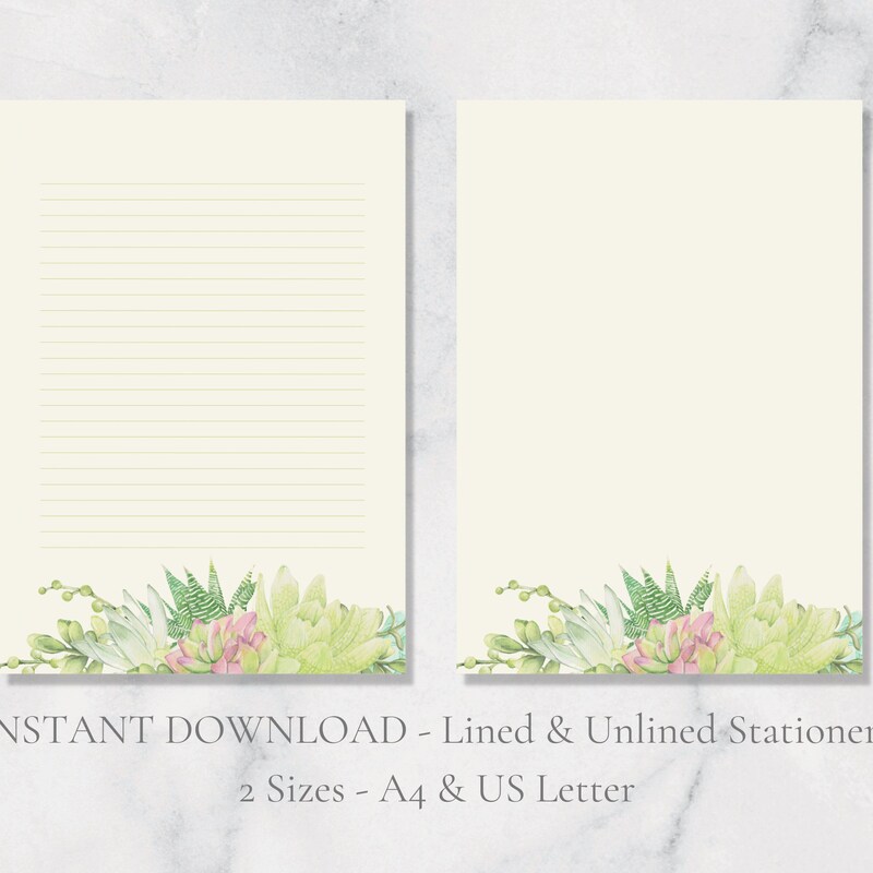 Succulent Letter - Etsy