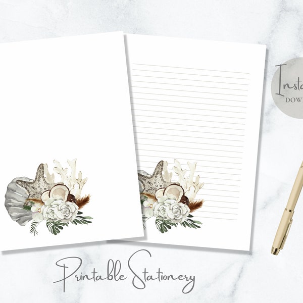 Beach Writing - Etsy