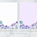 Floral Hummingbird Printable Stationery Magnolia Printable Stationary ...