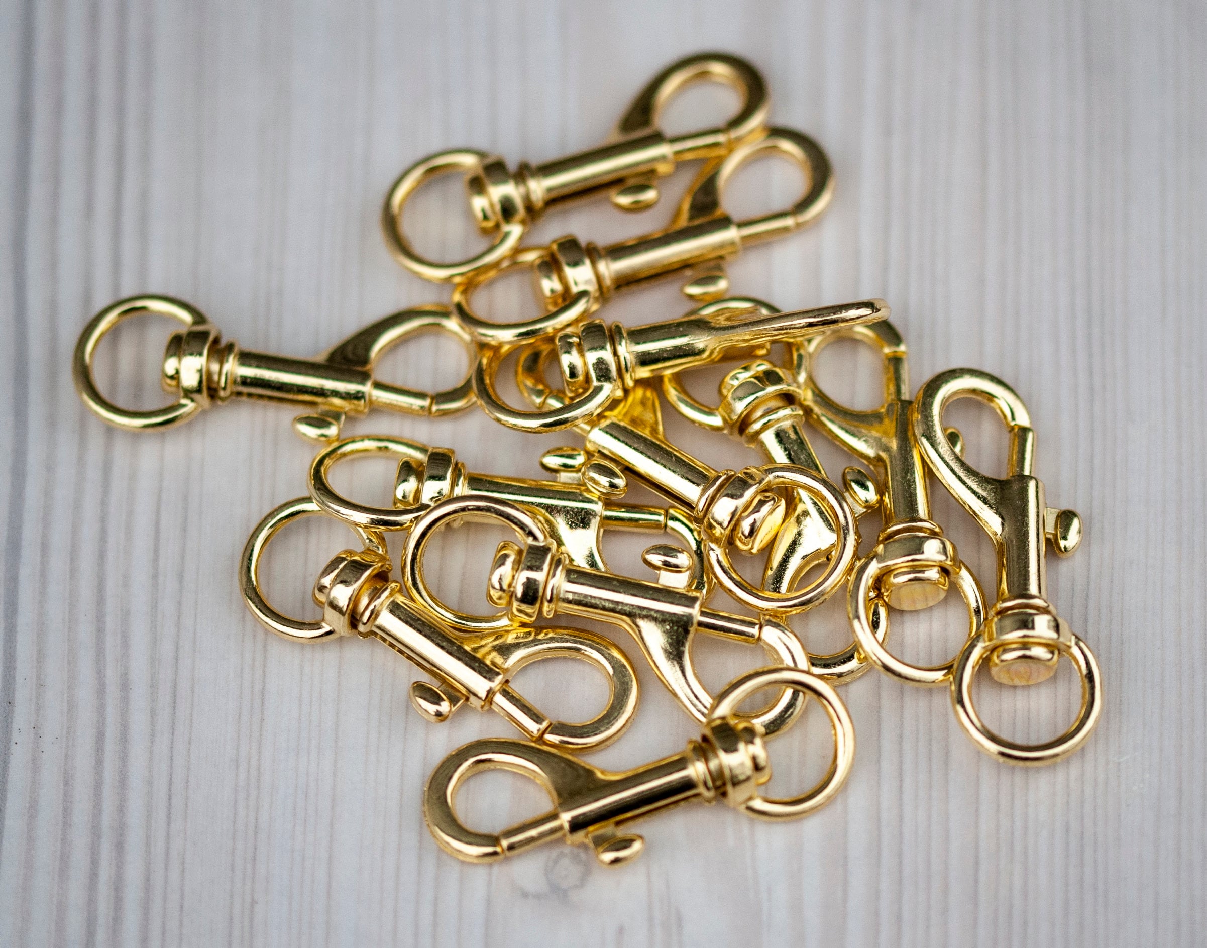 Snap Hook 46 Mm Gold Bronze Silver Black Rose Gold | Etsy