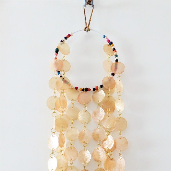 Wood Bead Chandelier - Etsy UK