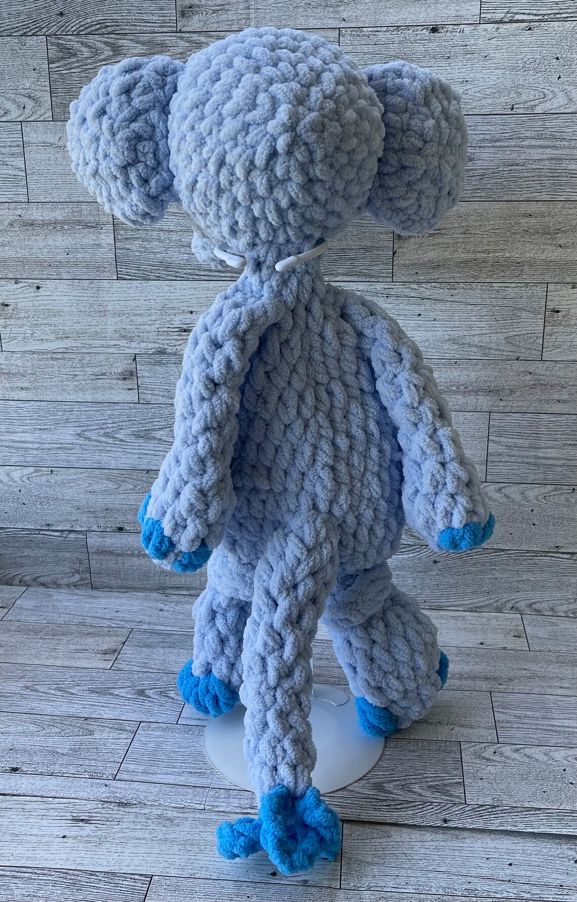 Stuffed Lovey Toy Crochet Amigurumi Children Snuggle Baby Shower Soft ...