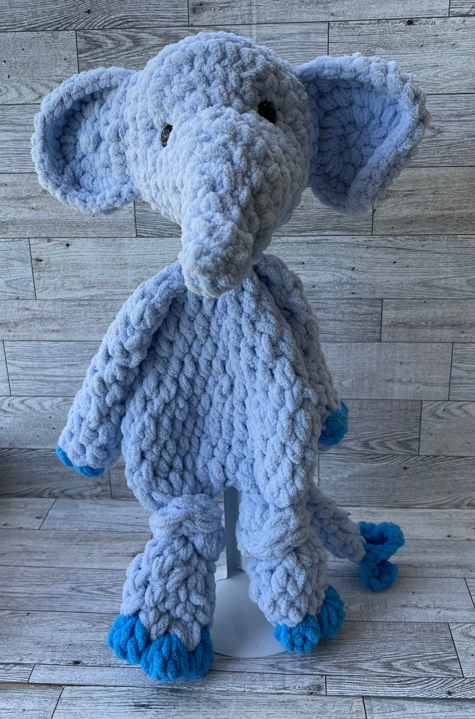 Stuffed Lovey Toy Crochet Amigurumi Children Snuggle Baby Shower Soft ...
