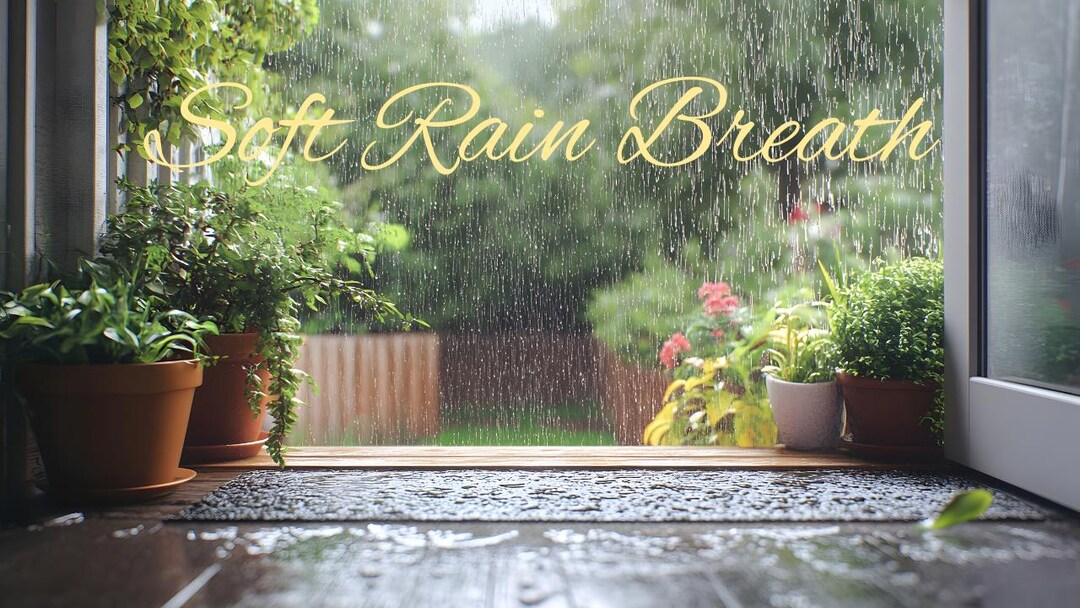 Soft Rain Breath | 20-minute Calming Rain Music for Stress Relief ...