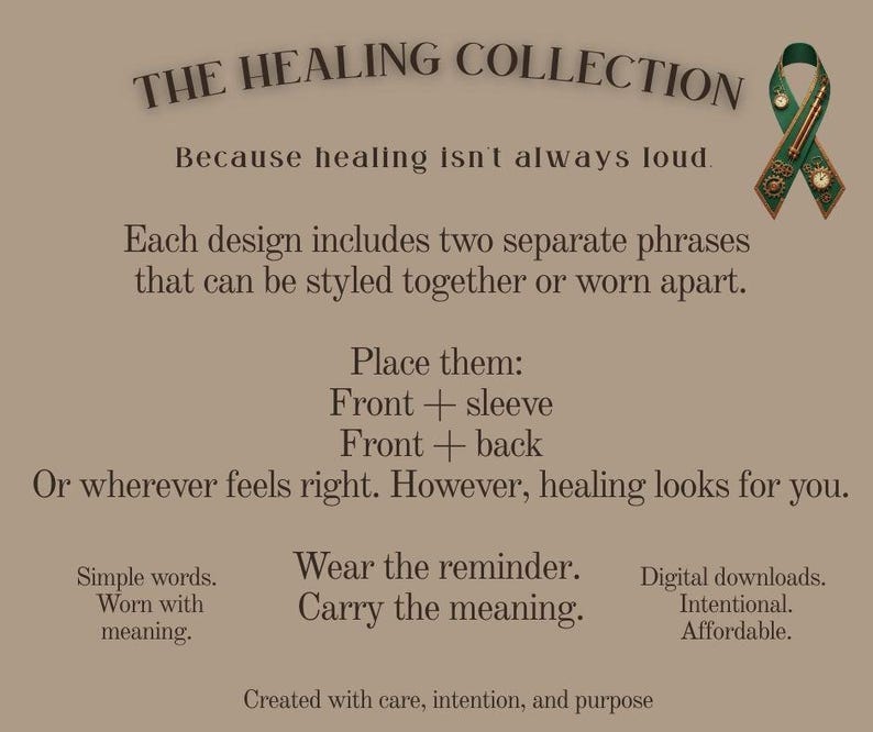 Healing is Happening Recovery Journey Mental Health Support Caregiver ...
