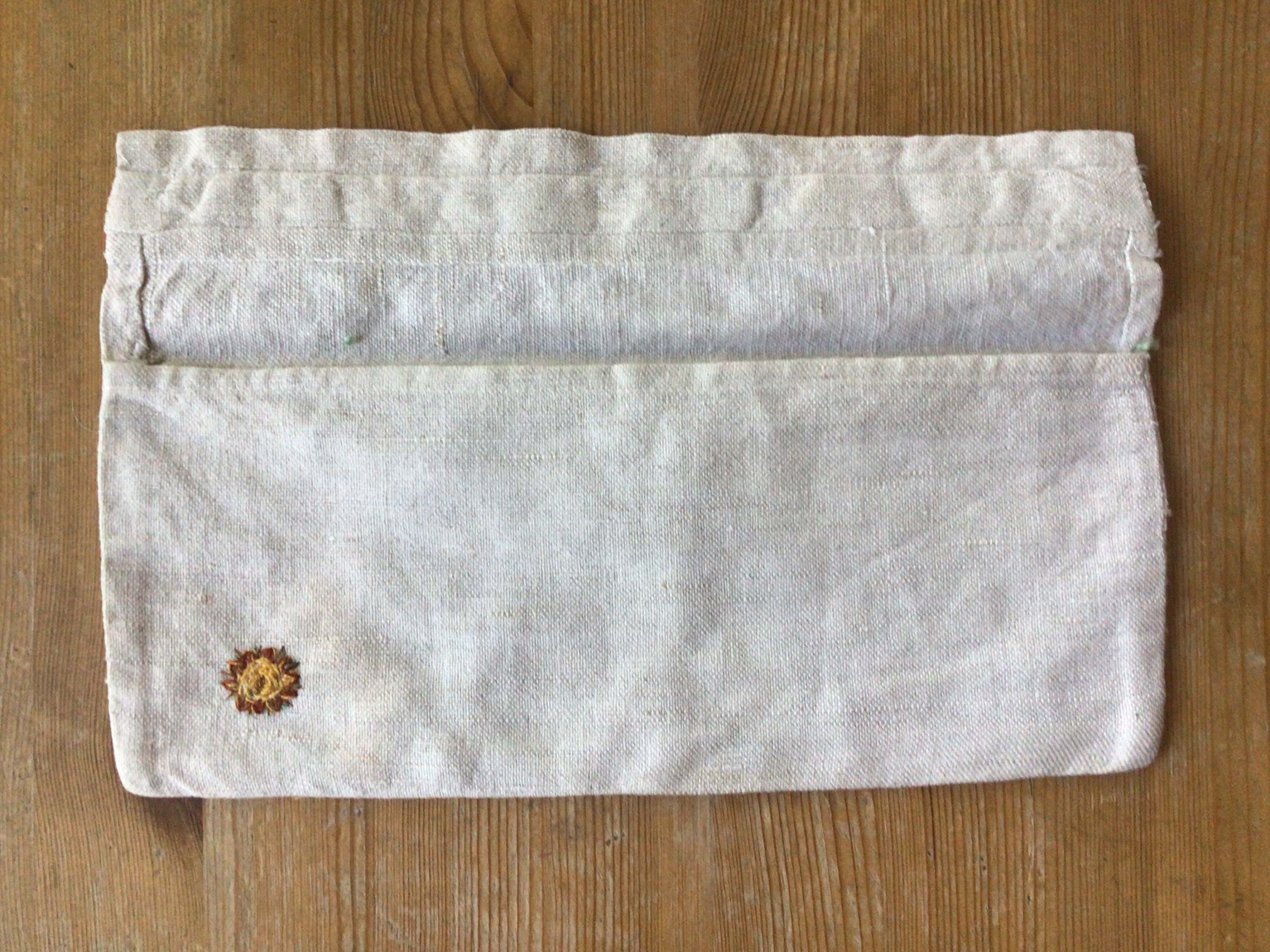 Vintage Handkerchief Envelope Embroidered Tissue Holder for - Etsy