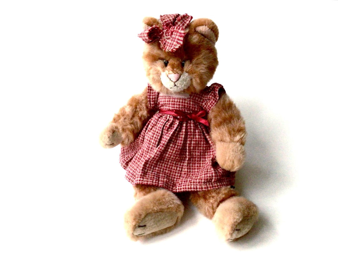 Vintage Cat Plushy, Russ Stuffed Animals, Kittra Cat Stuffy, Cat Lover ...