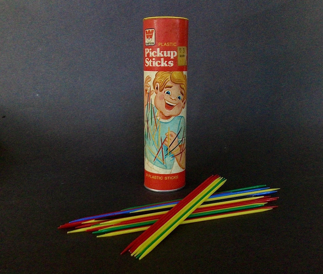Vintage "pickup Sticks" Game, 1975 Made in USA, Complete Set, Vintage ...