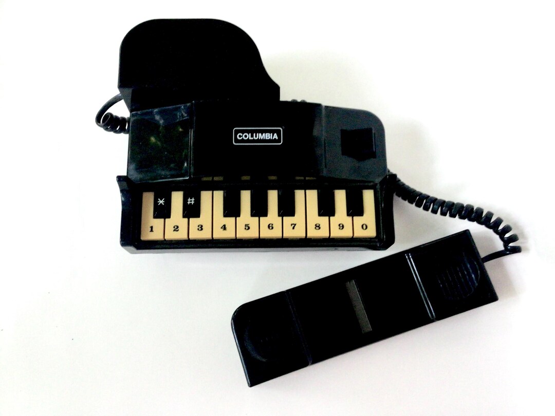 Vintage Piano Telephone, 1980s Collectible, Landline Telephone With ...