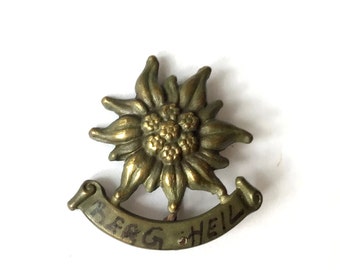 Edelweiss Lapel Pin - Etsy