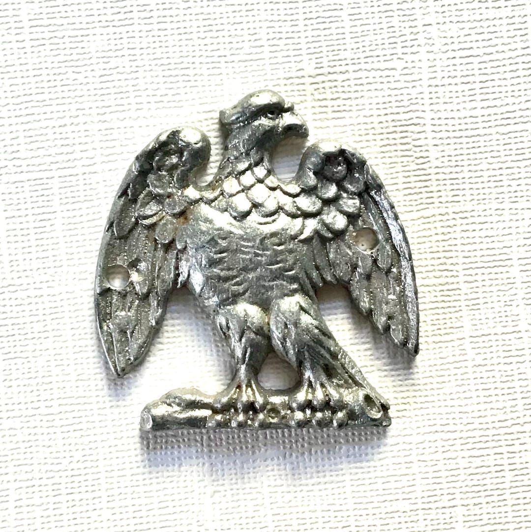 Metal Eagle Stamping Silver Embellishment for Belt Eagle - Etsy