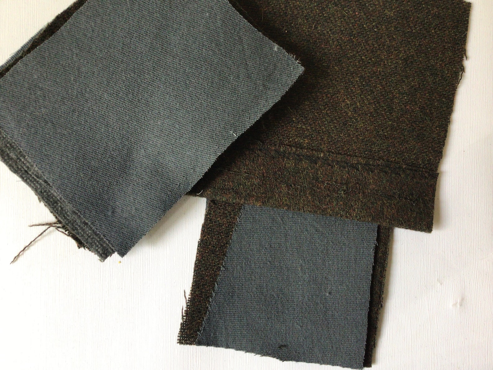 15 Pure Wool Fabric Swatches 5.5x4.5 Fabric Remnant 3 Oz Very - Etsy