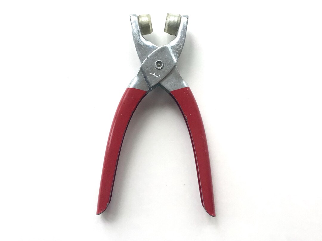 Vintage Snap Button Plier, Made in Japan, Rivet Snap Pliers, Button ...