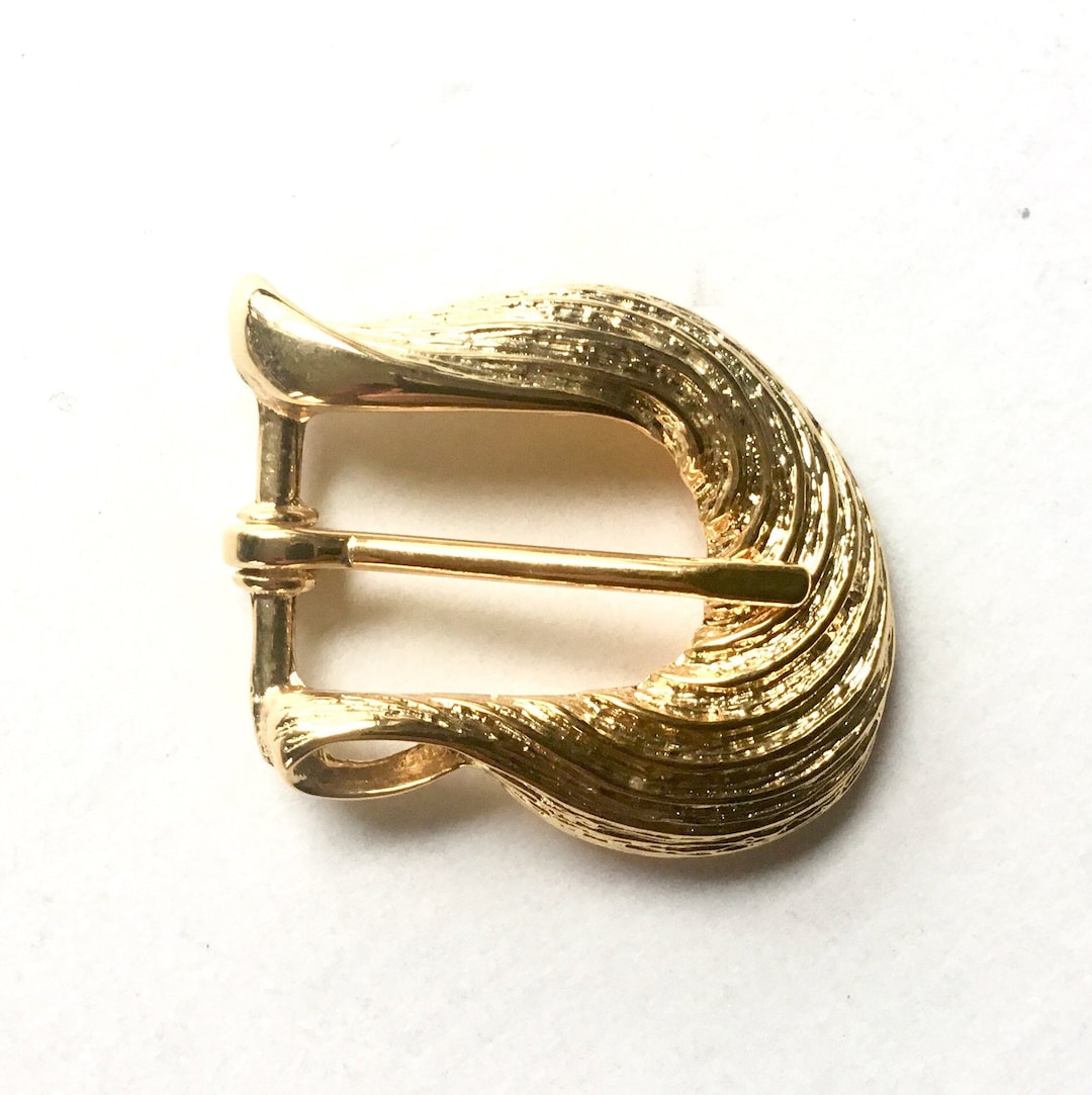 Gold Belt Buckle, Small Buckle for Dress, Retro Belt Buckle for ...