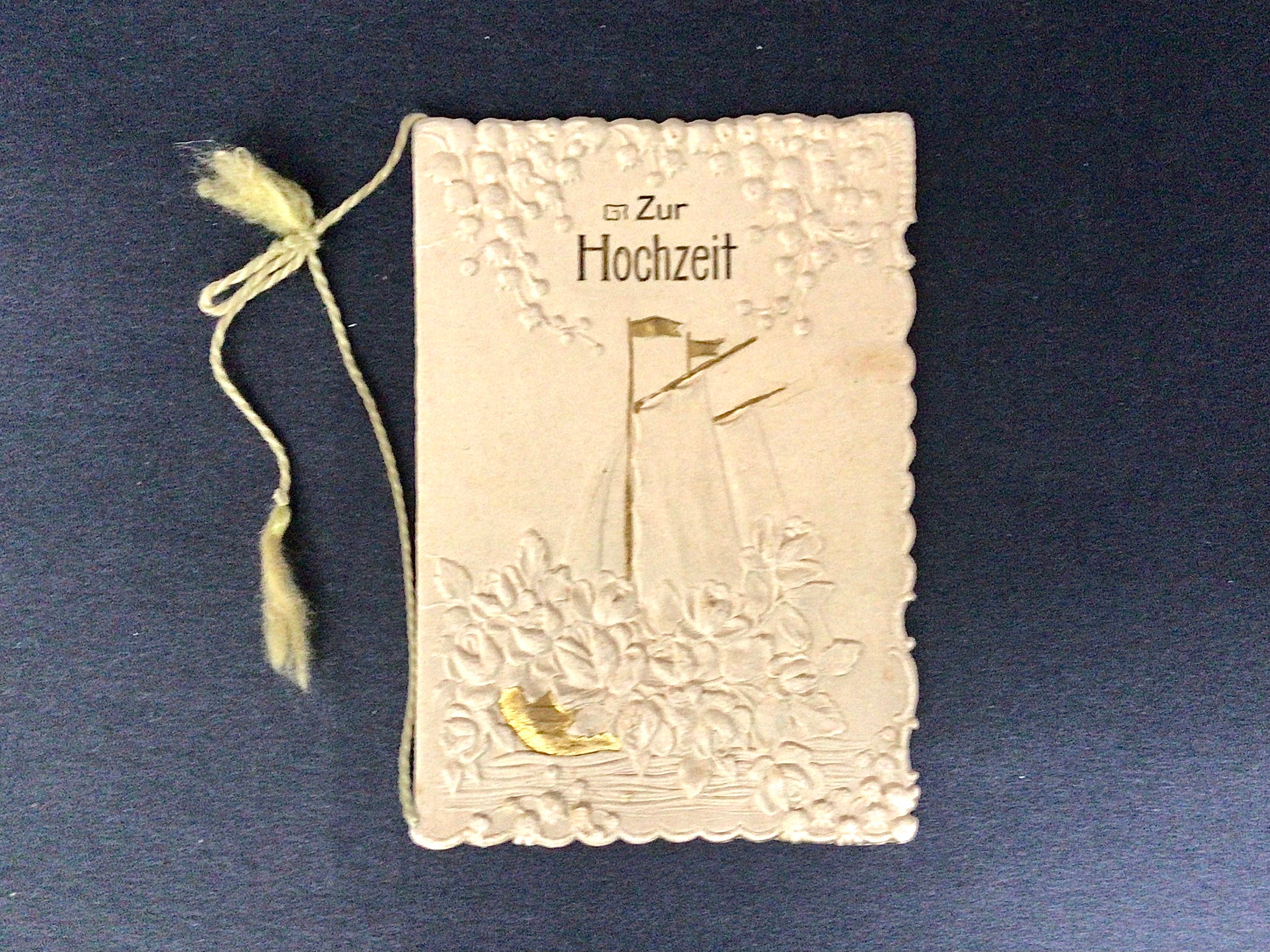 Antique Greeting Card German Antique Card Wedding German | Etsy