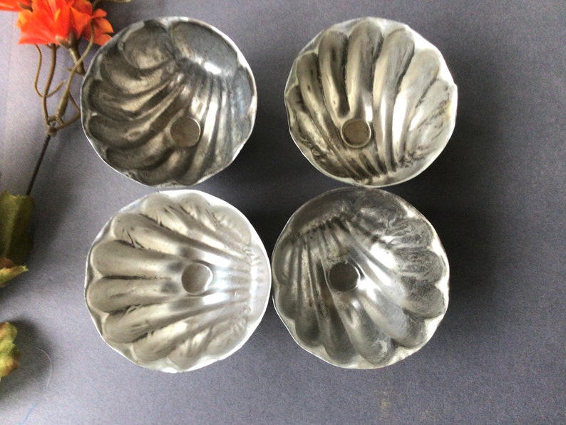 4 Antique Cake Pans 2.5 Vintage Cake Molds Vintage | Etsy