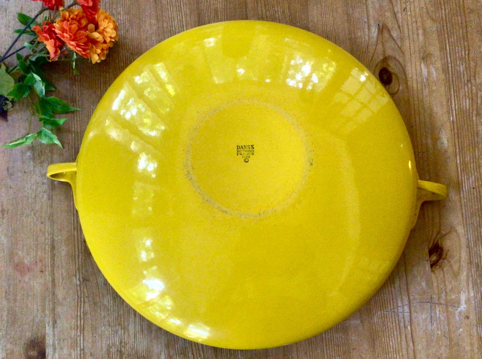 Vintage Dansk Paella Pan, Kobenstyle Enamelware 13 Buffet Server, Made ...