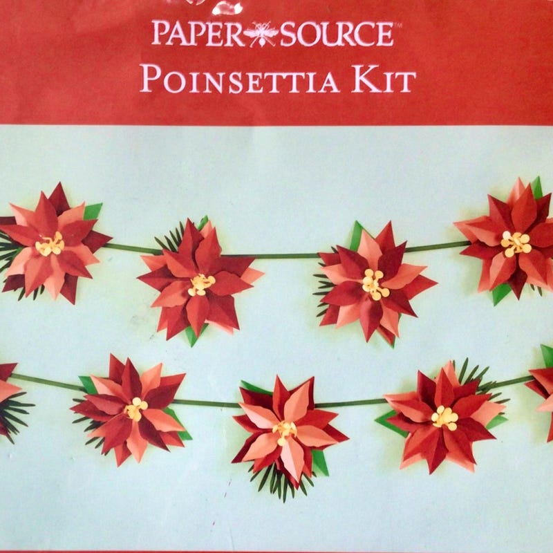 Christmas Paper Garland - Etsy