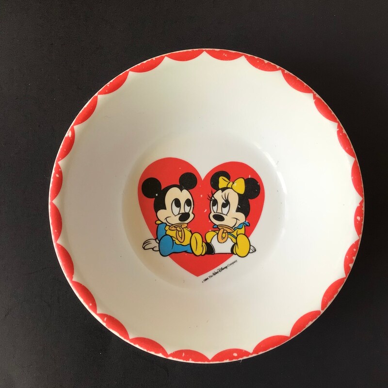 Mickey Mouse Dishes - Etsy