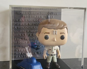 SET Red Dwarf Rimmer Costume Patches Fully Embroidered Sci-fi Cosplay ...