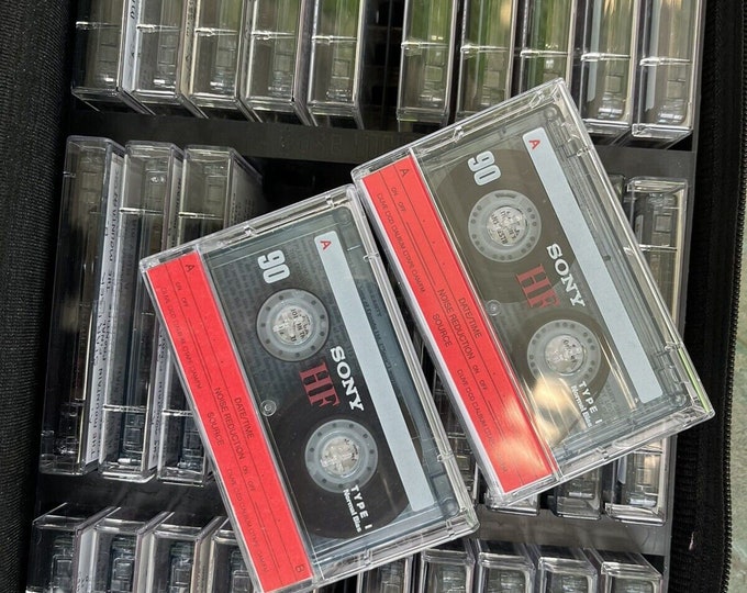 Lot of 50 Random Audio Tapes Cassettes Great for Projects - Etsy
