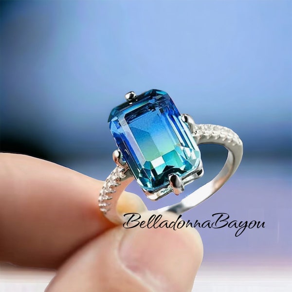 Blue Stone Ring - Etsy