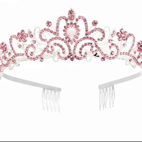 Pink Tiara - Etsy