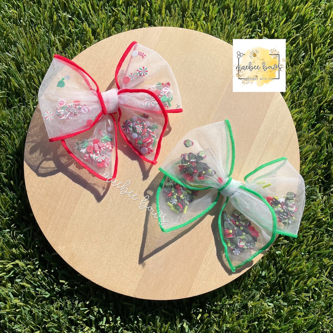 Christmas Shaker Bows - Etsy