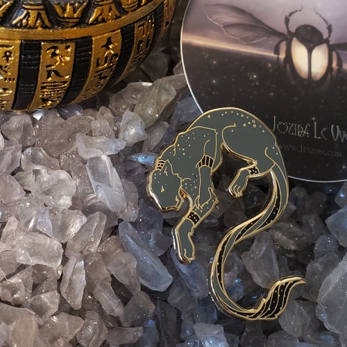 Tiny Pantheon THOTH ENAMEL PIN. Cute Ancient Egyptian Ibis God | Etsy