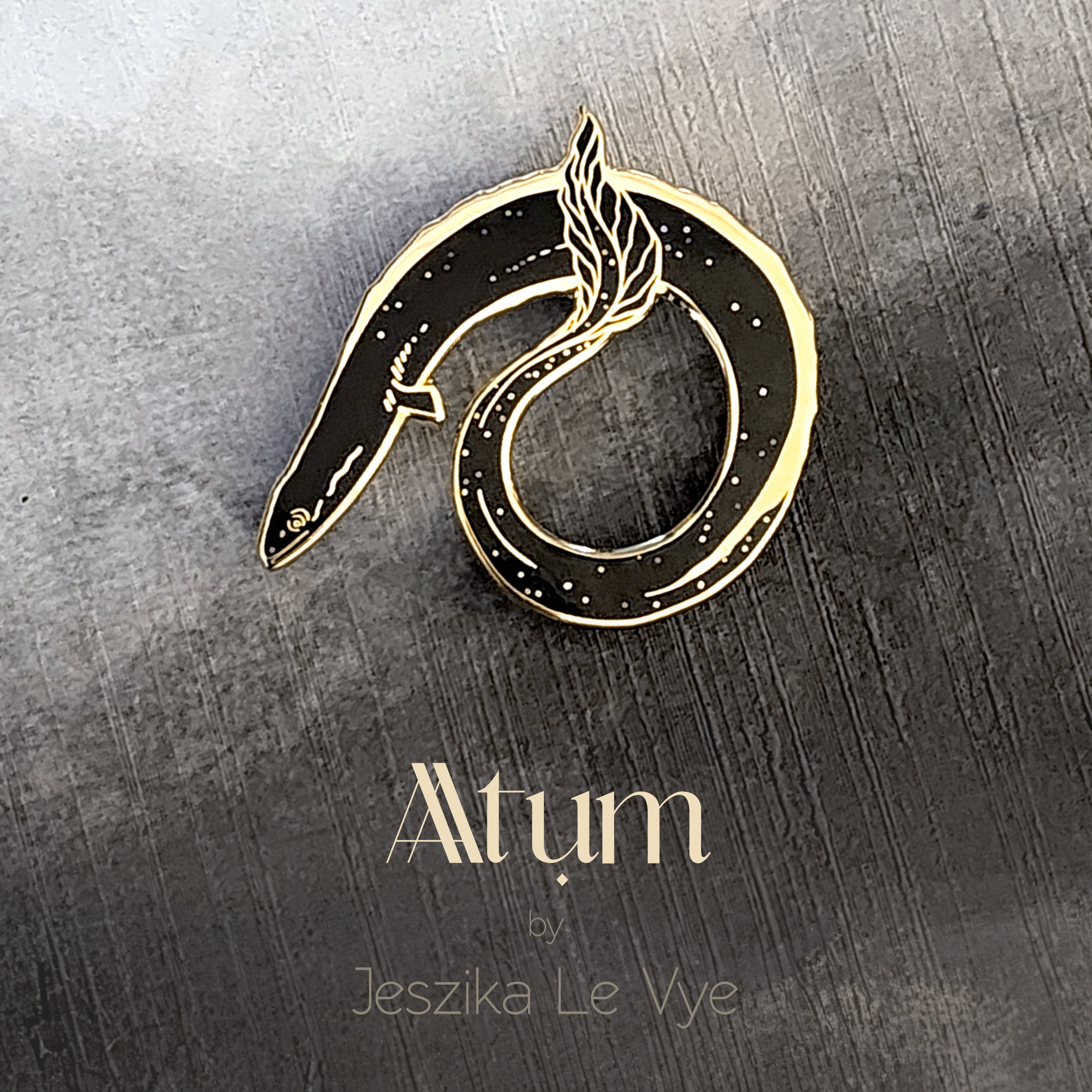 Atum Pin - Egyptian Mythology - Eel God of Setting Sun Dusk, Creator ...