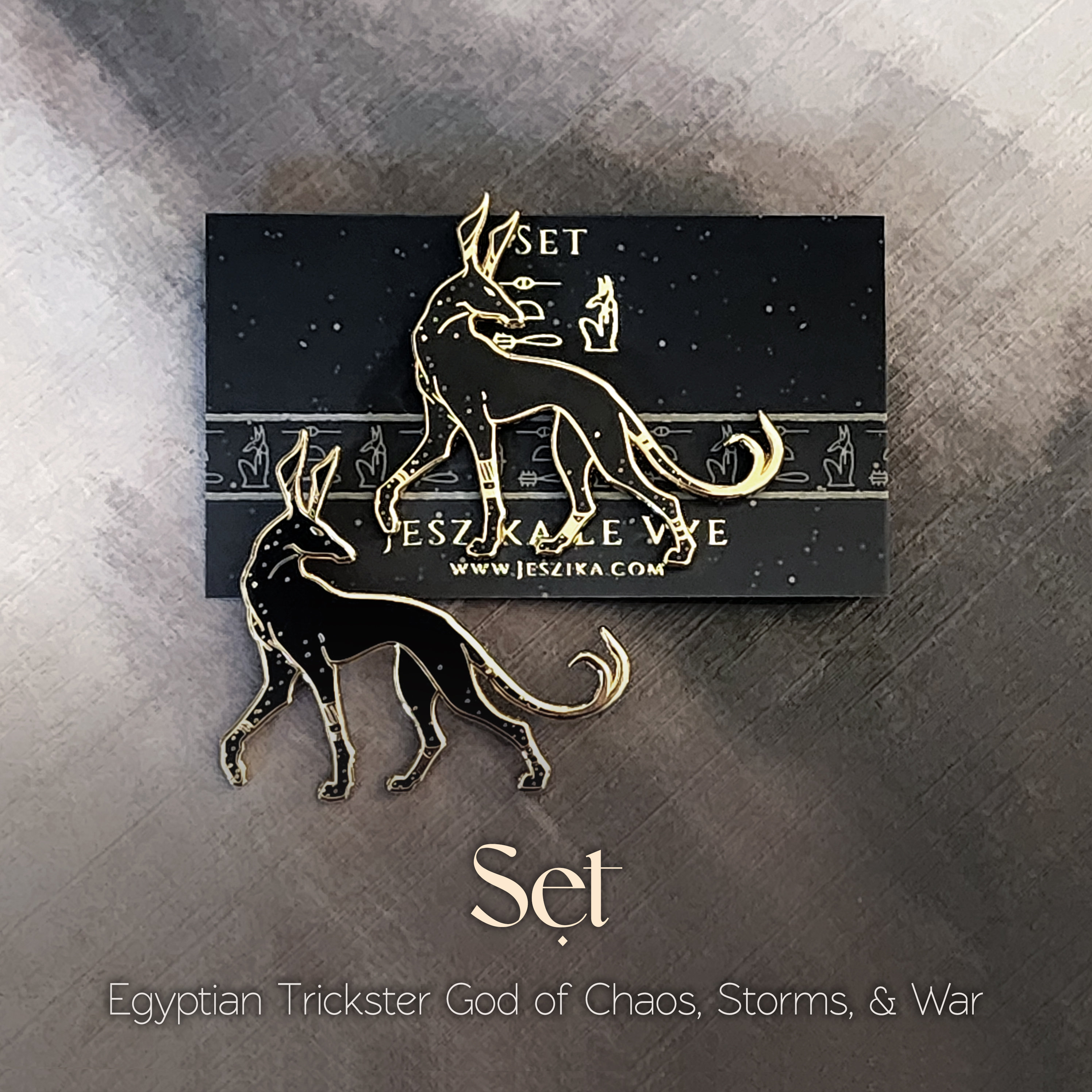 Set Pin (sha Animal) - Egyptian Mythology - Trickster God of Chaos ...