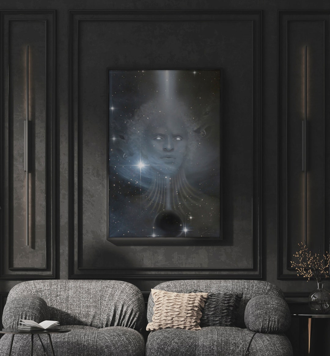 Wepwawet art Print Egyptian Mythology Painting God of Death & War ...