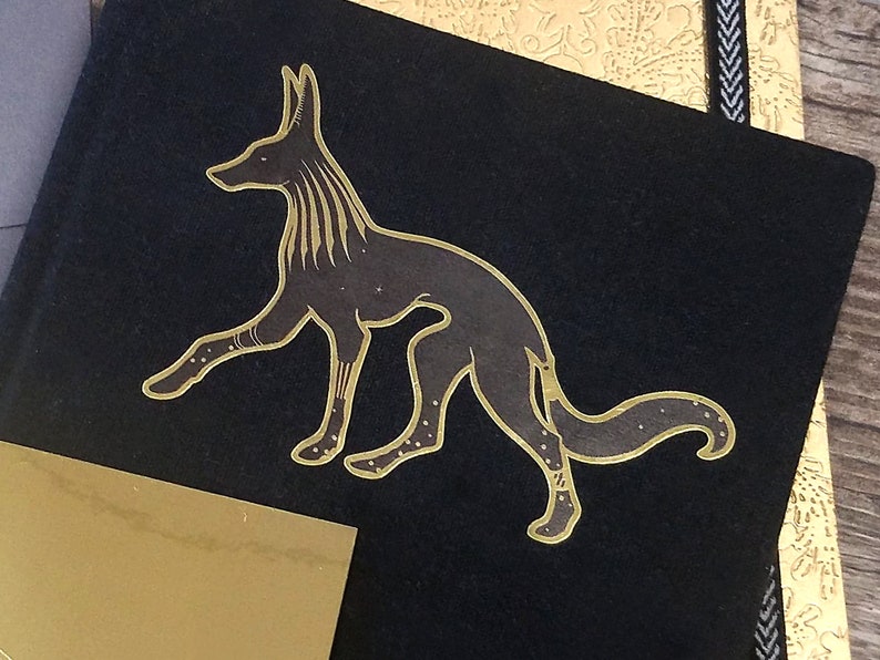 Anubis Sticker Gold Foil Metallic Chrome Die Cut - Etsy
